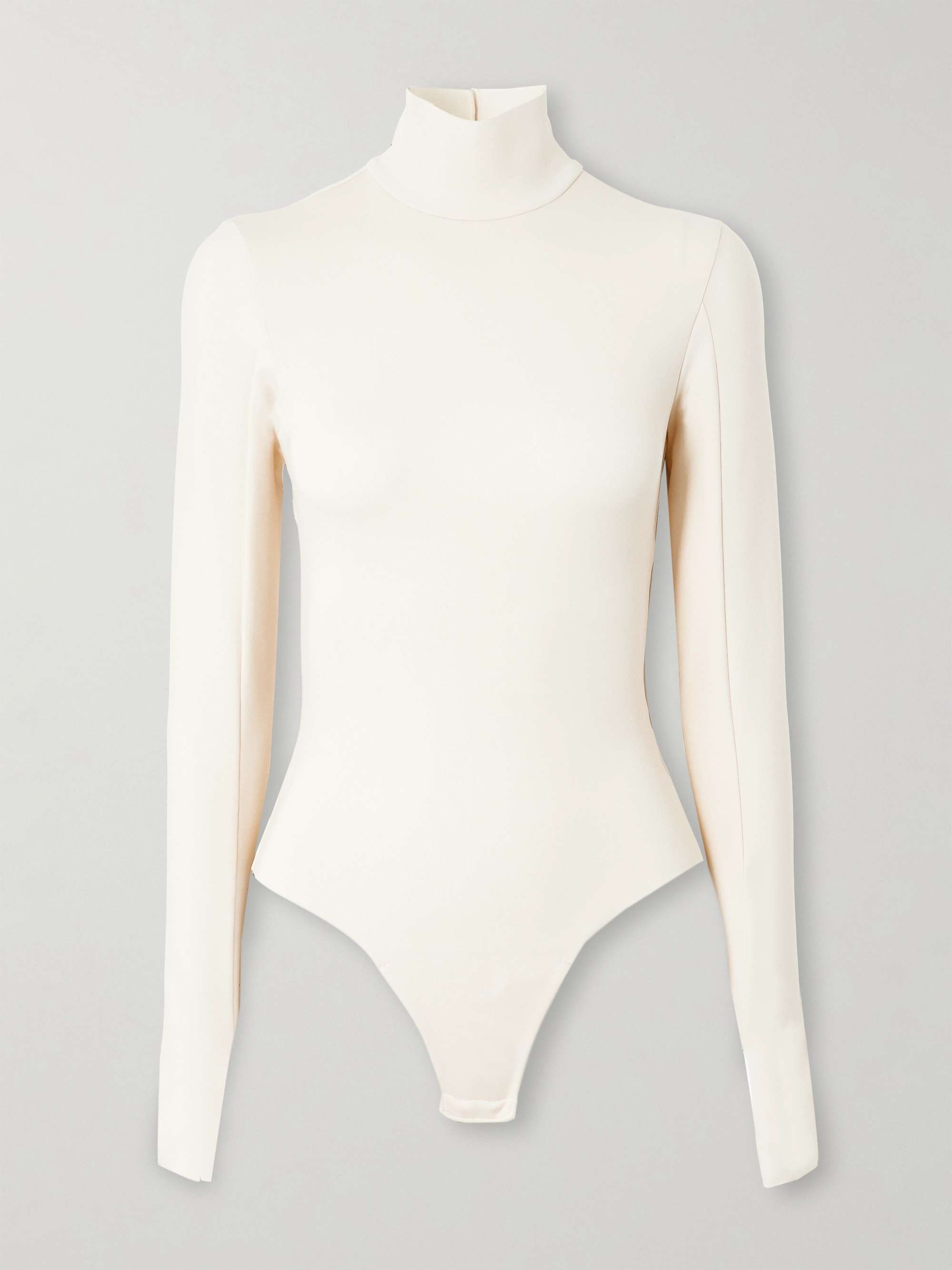 COMMANDO Stretch-jersey turtleneck thong bodysuit | NET-A-PORTER