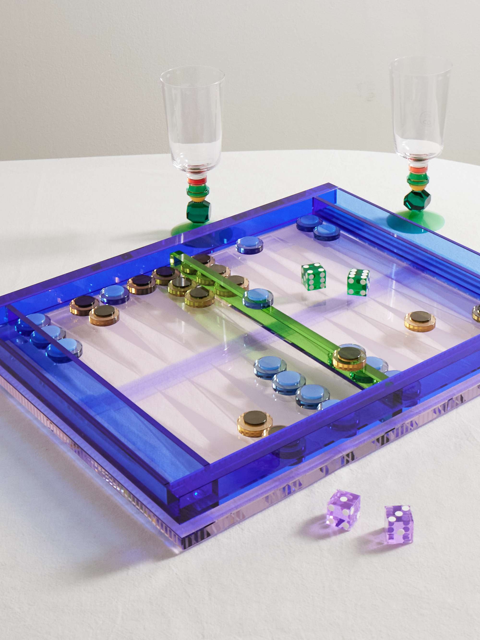 REFLECTIONS COPENHAGEN Crystal backgammon set | NET-A-PORTER