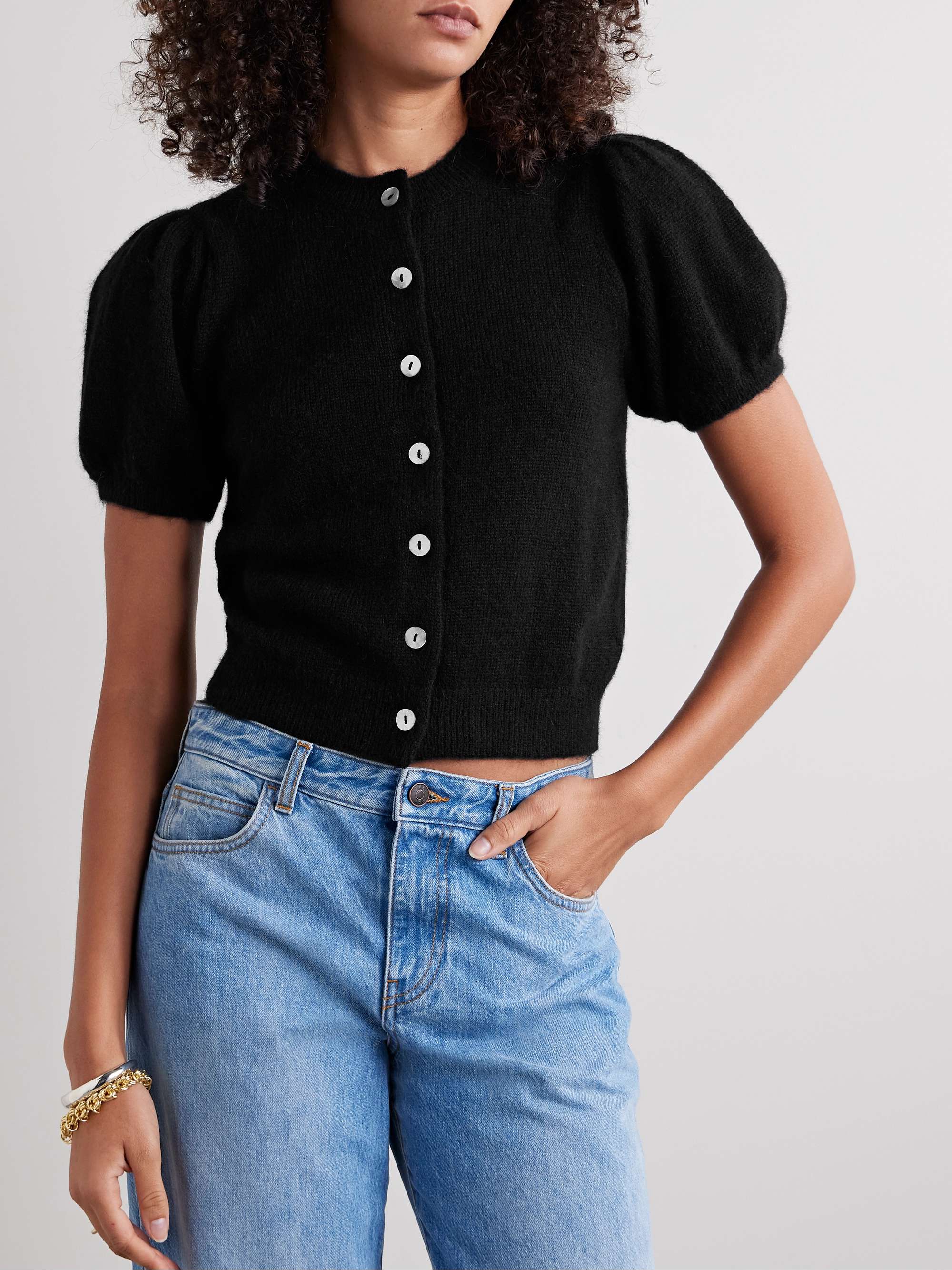 DÔEN Anisa knitted cardigan | NET-A-PORTER