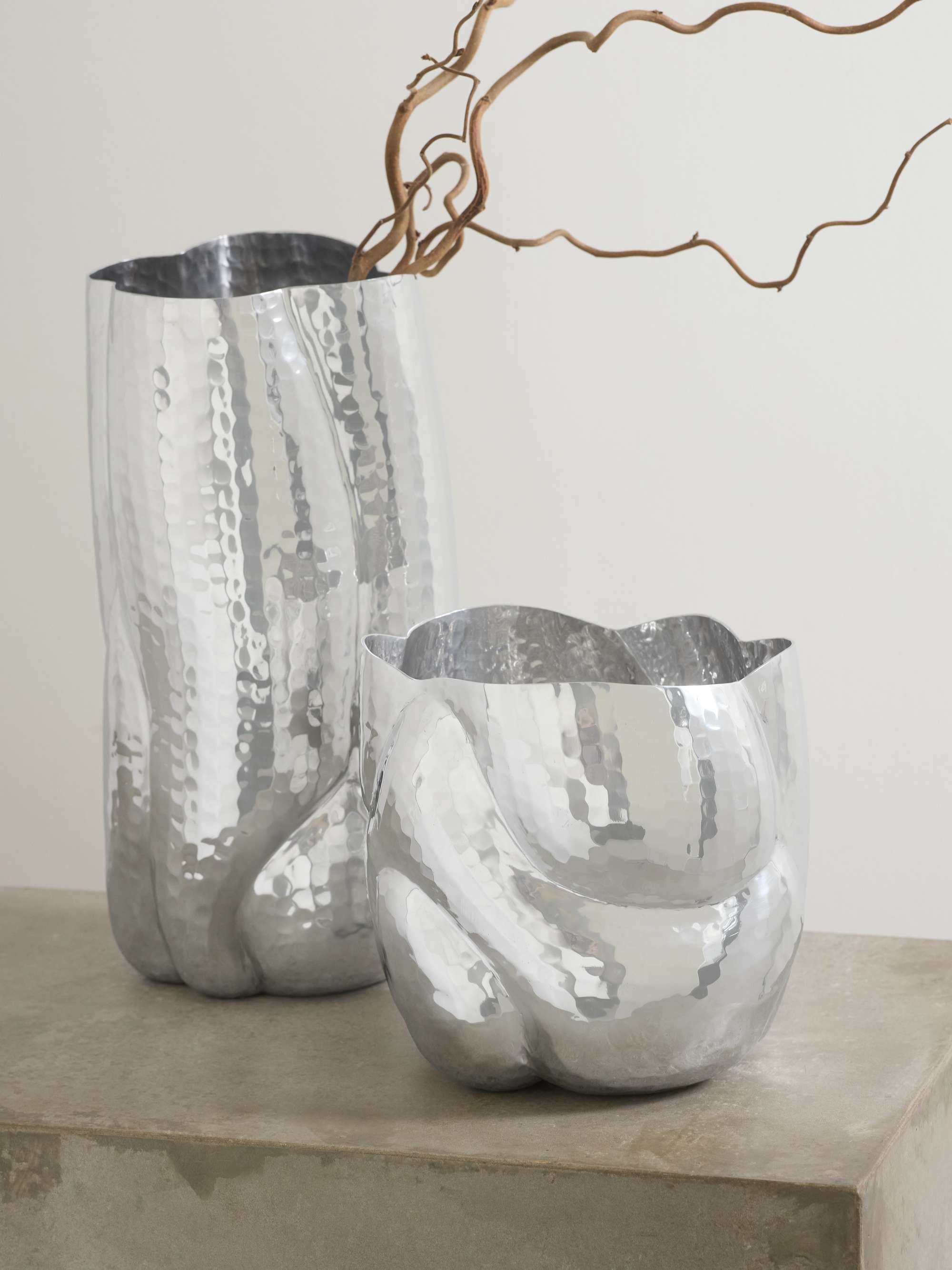 TOM DIXON Cloud Short aluminum vase | NET-A-PORTER