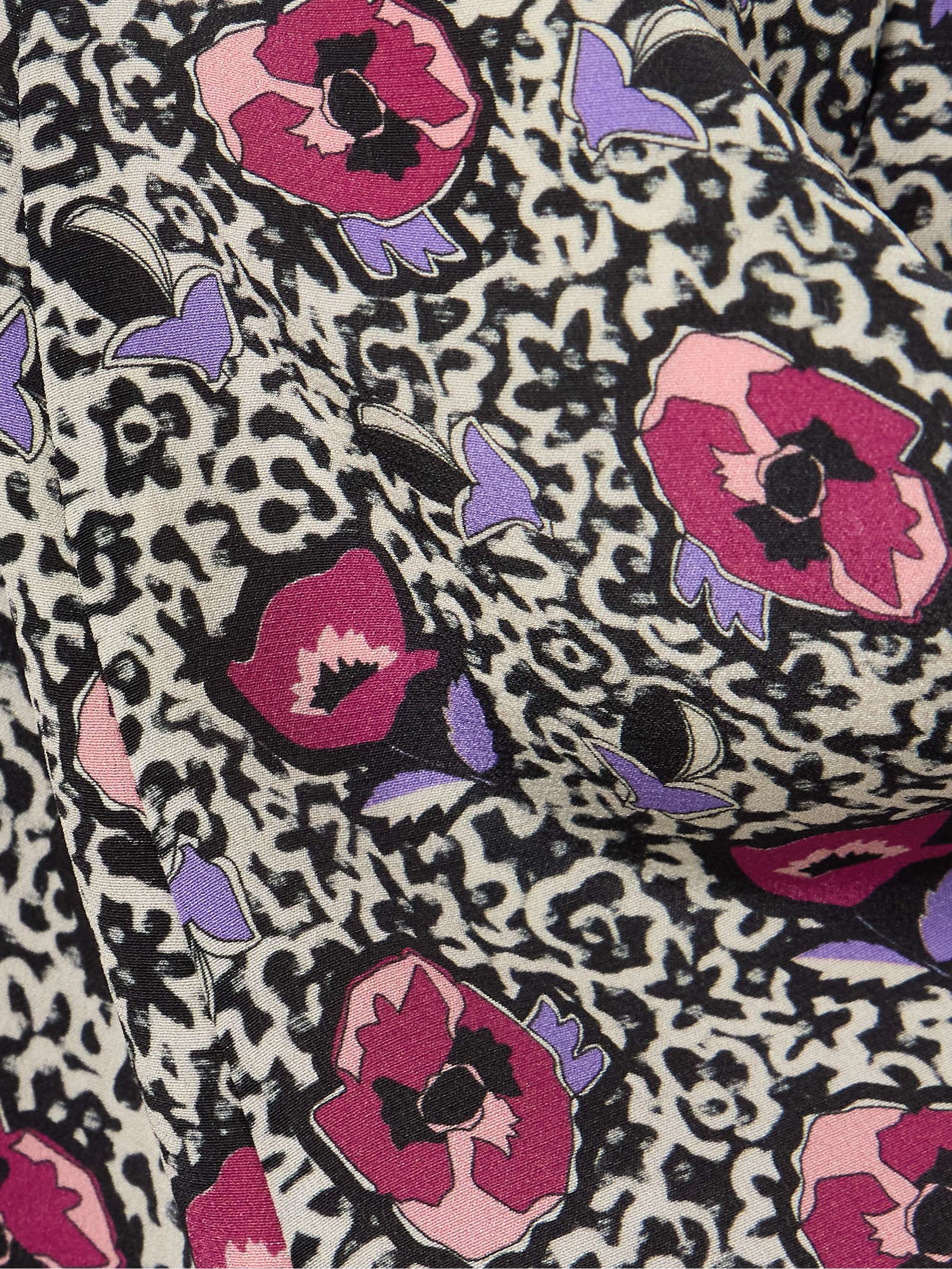 MAISON MAYLE Flora Mar tasseled floral-print silk crepe de chine midi ...