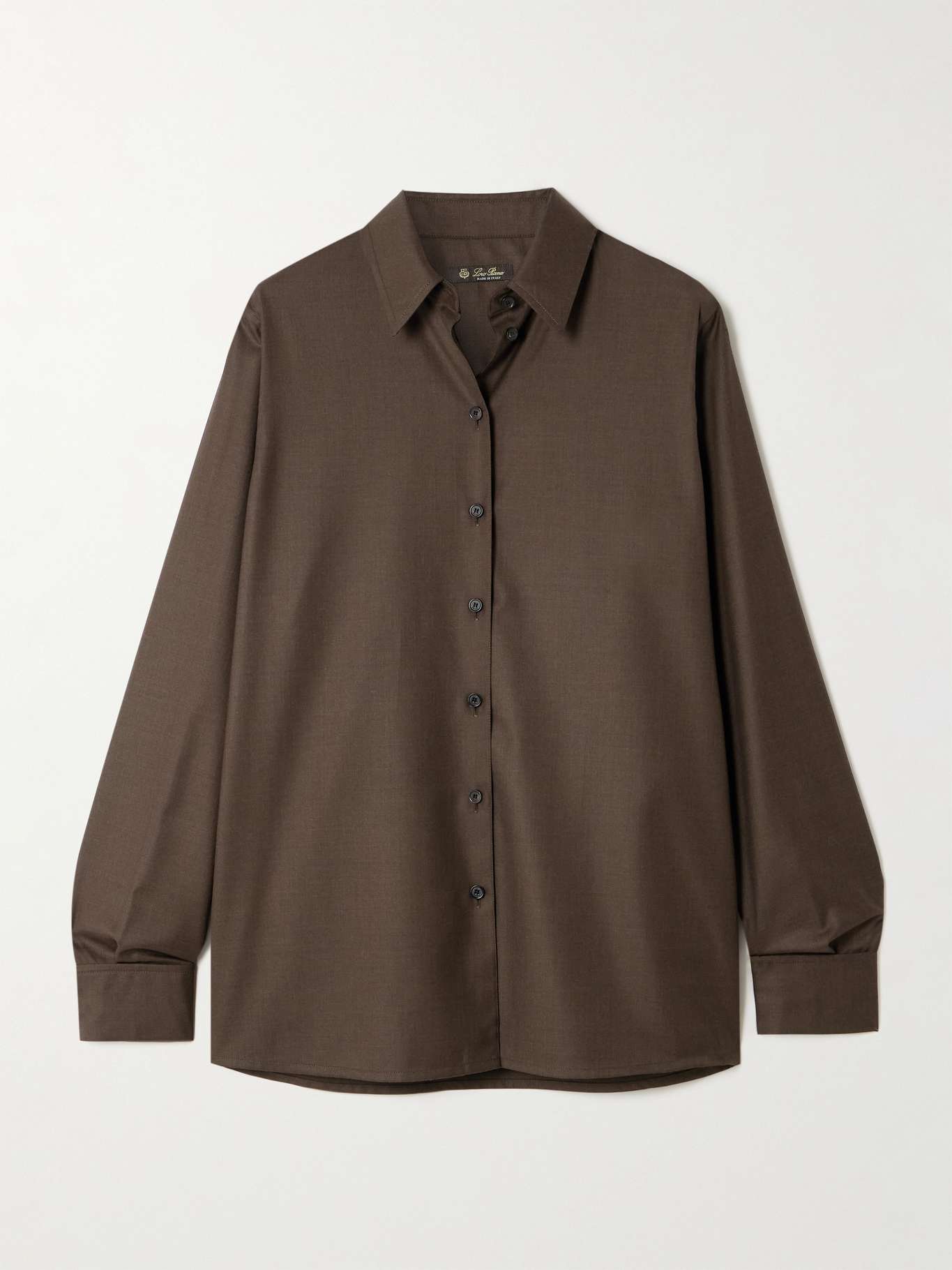 LORO PIANA Emma wool shirt | NET-A-PORTER