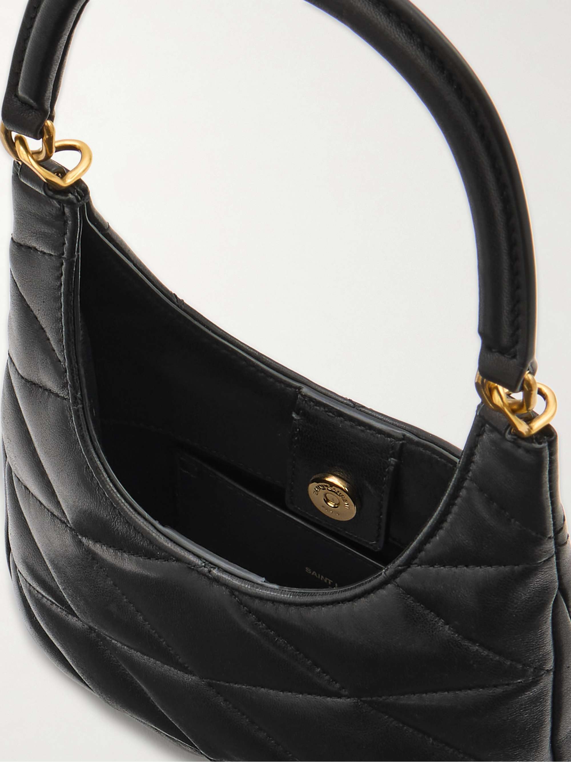 SAINT LAURENT Sade mini quilted leather tote | NET-A-PORTER
