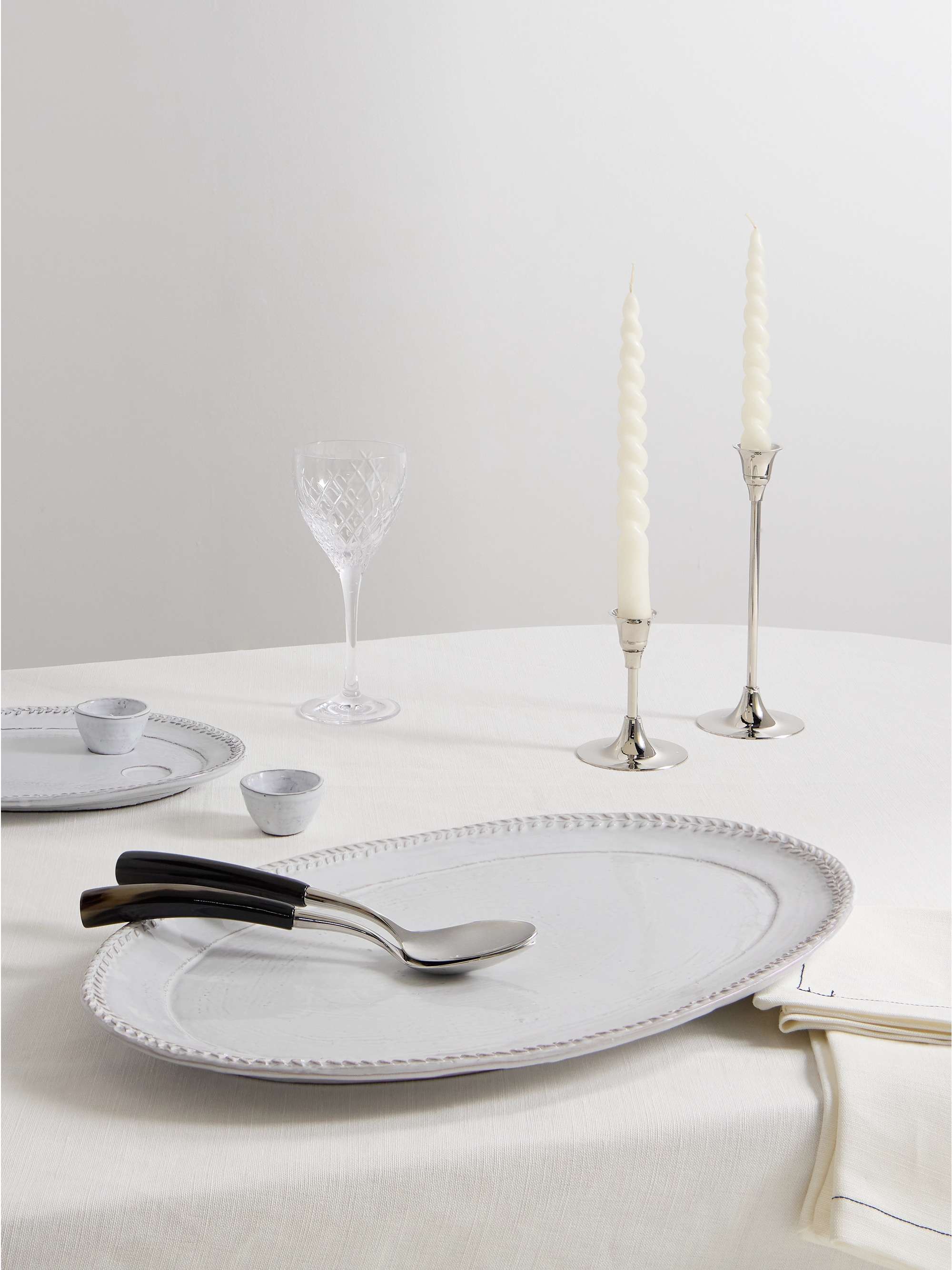 SOHO HOME Hillcrest stoneware plate | NET-A-PORTER