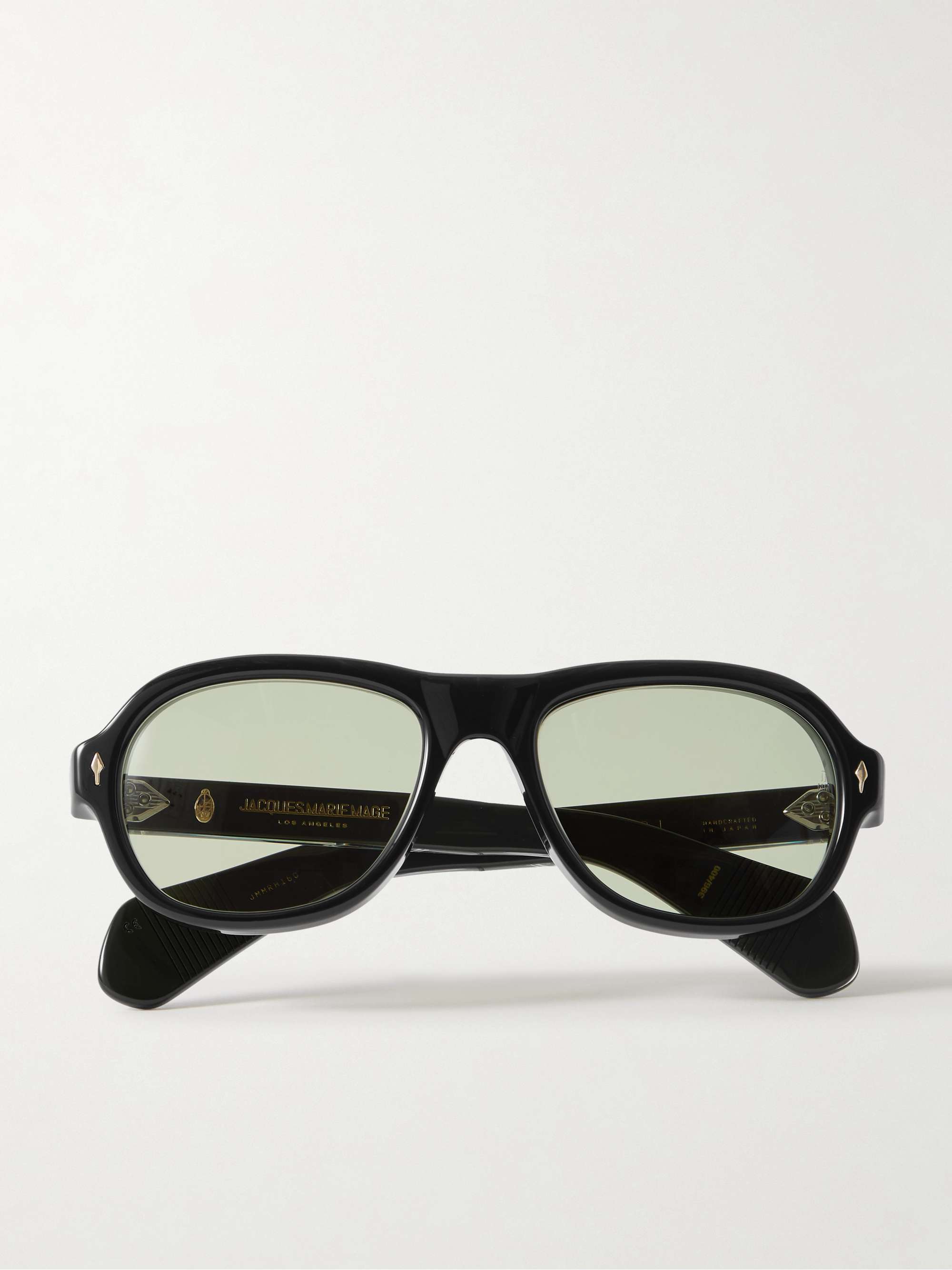 JACQUES MARIE MAGE Richard aviator-style acetate sunglasses | NET-A-PORTER
