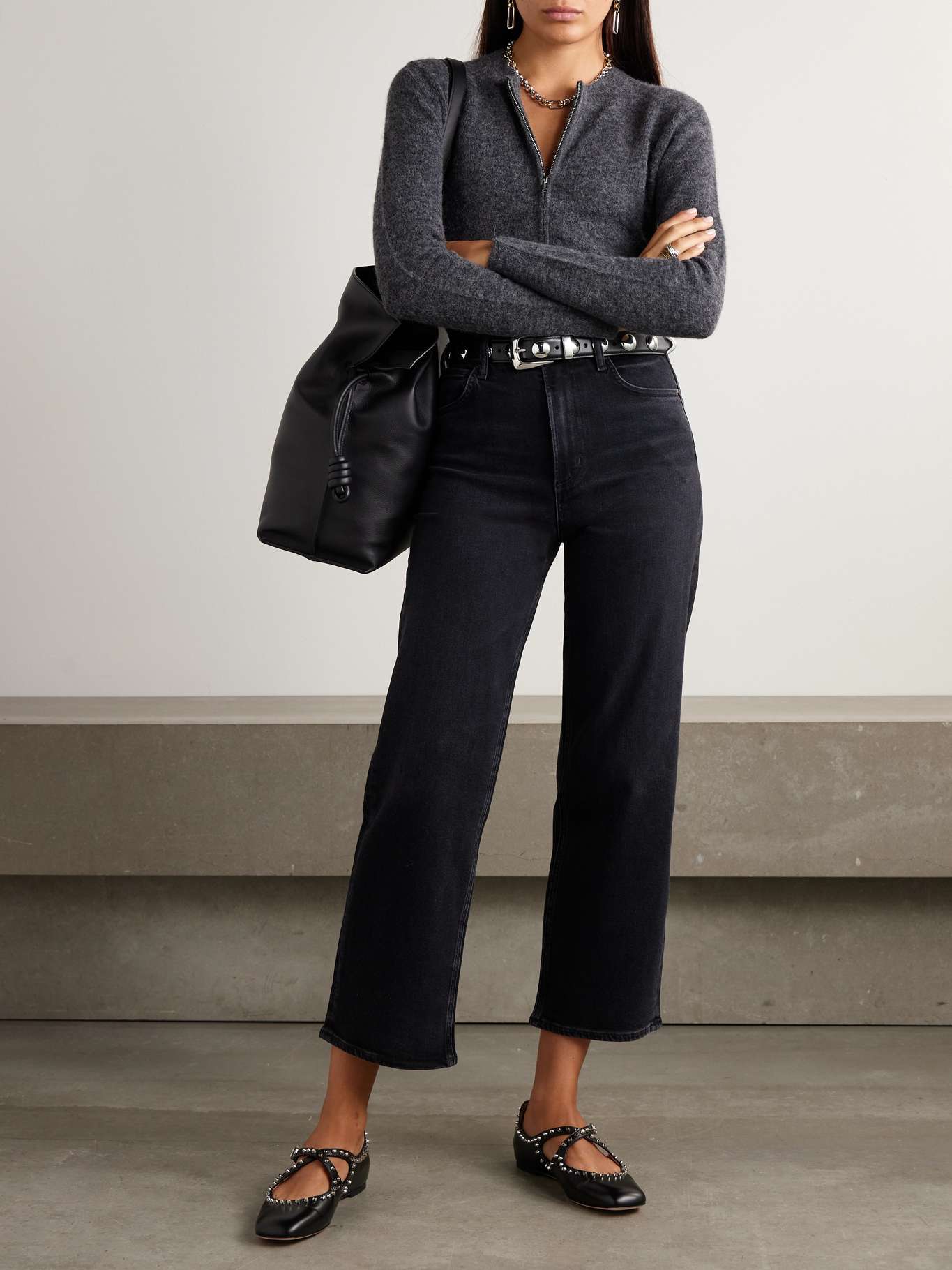 AGOLDE Ren high-rise wide-leg jeans | NET-A-PORTER