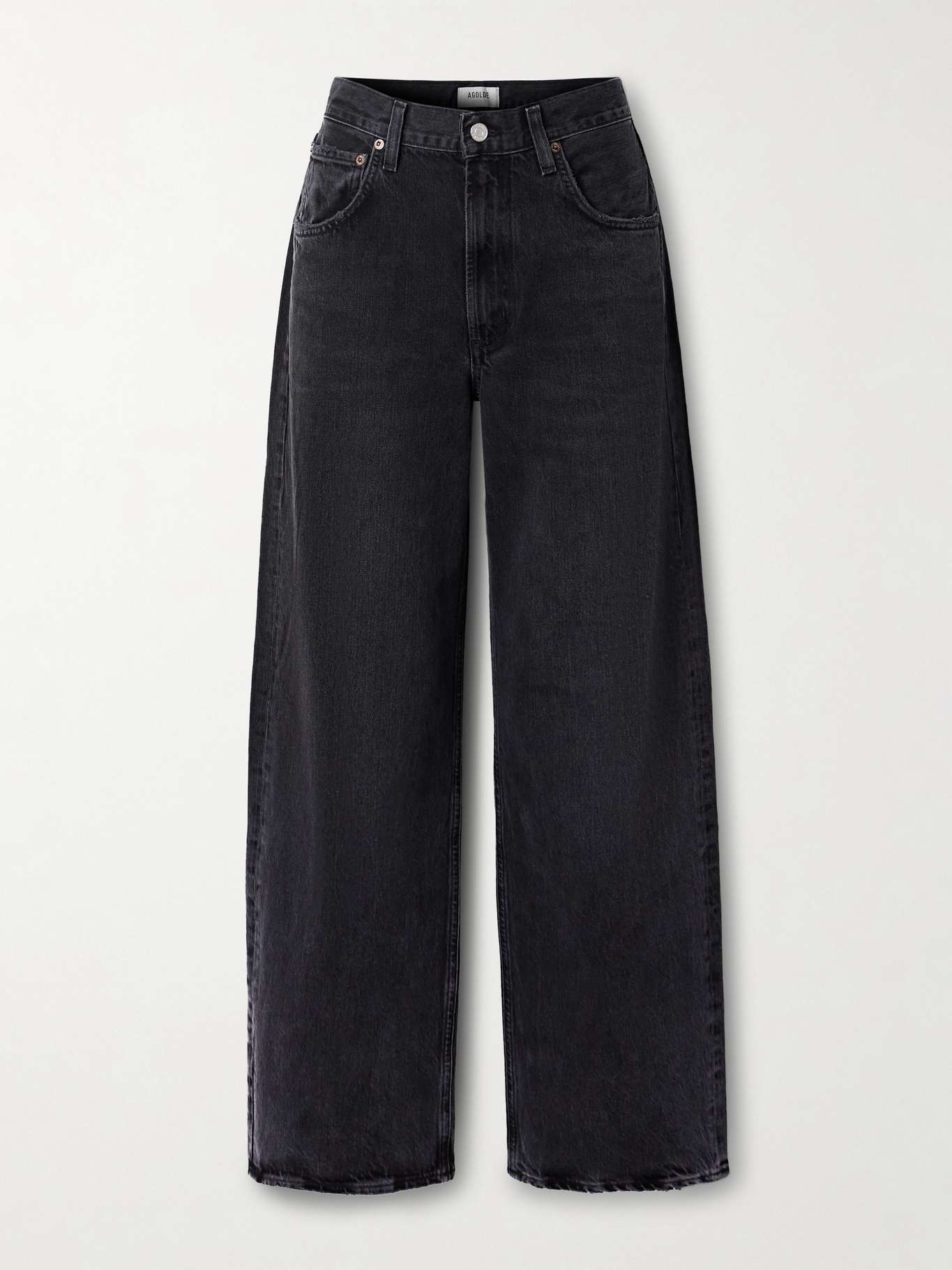 AGOLDE Low Curve mid-rise wide-leg jeans | NET-A-PORTER