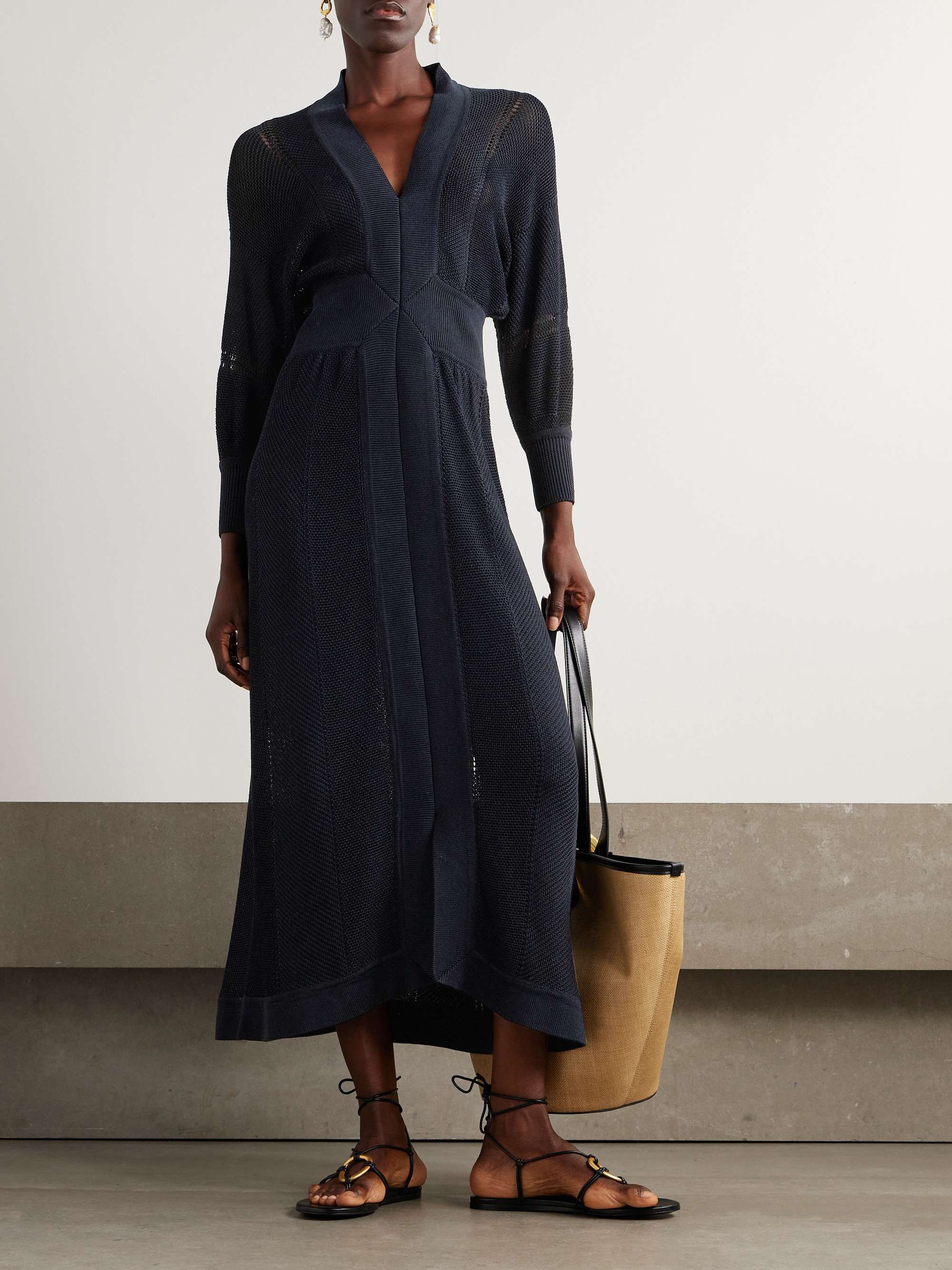 ERES Crocheted cotton-blend maxi dress | NET-A-PORTER