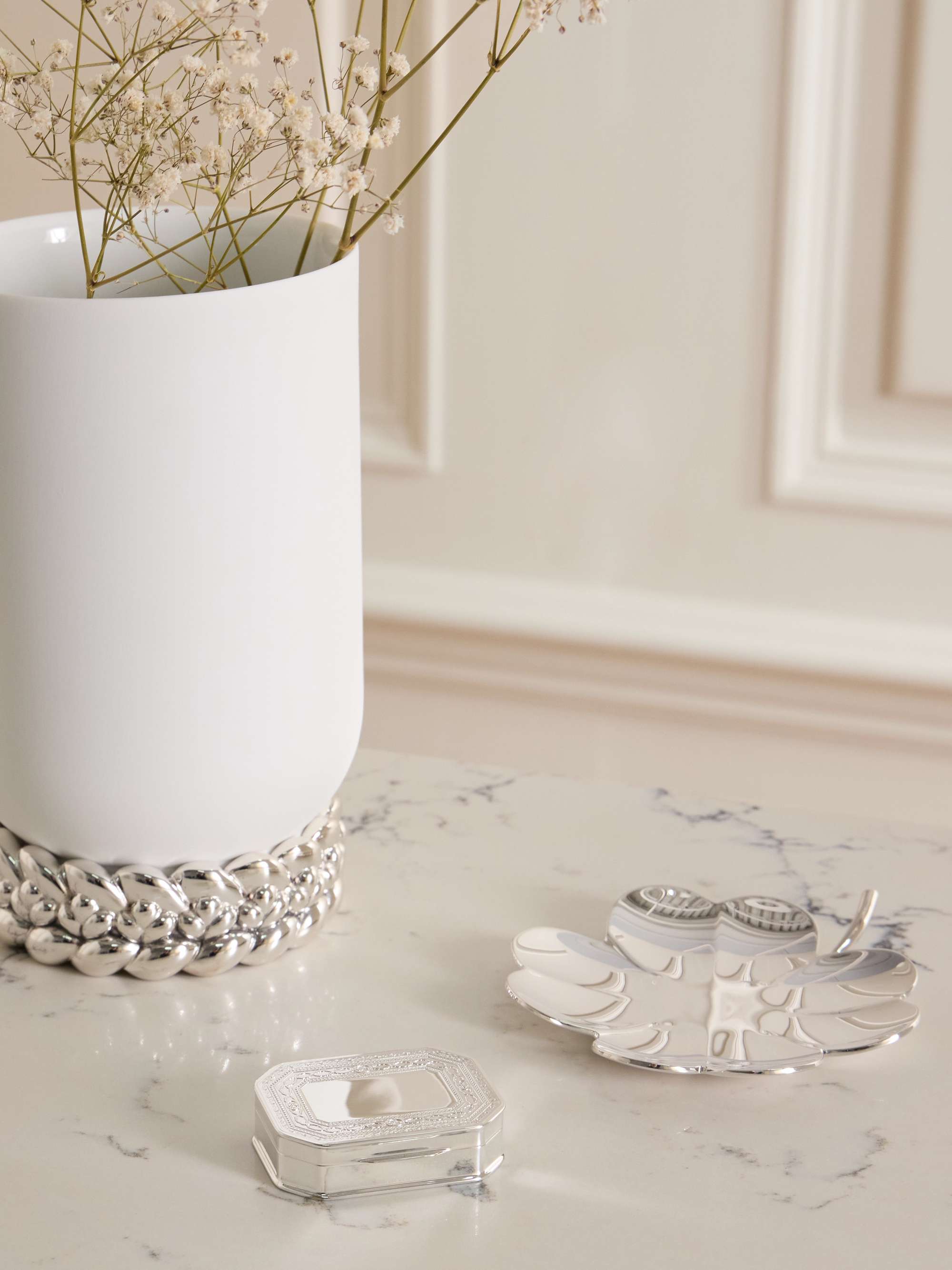 CHRISTOFLE Bonbonnière silver-plated trinket box | NET-A-PORTER