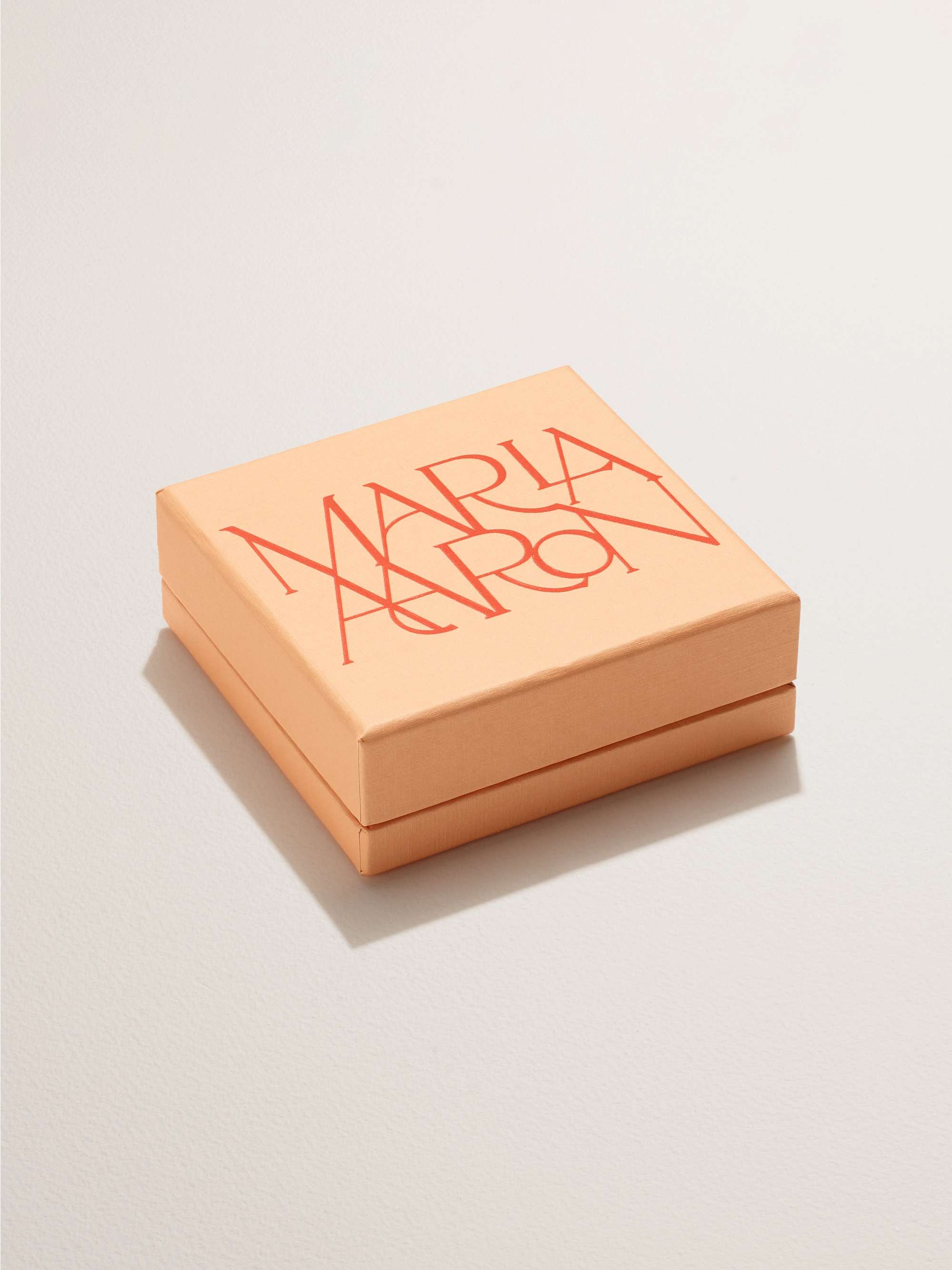 MARLA AARON Stoned Babylock 14-karat gold diamond pendant | NET-A-PORTER