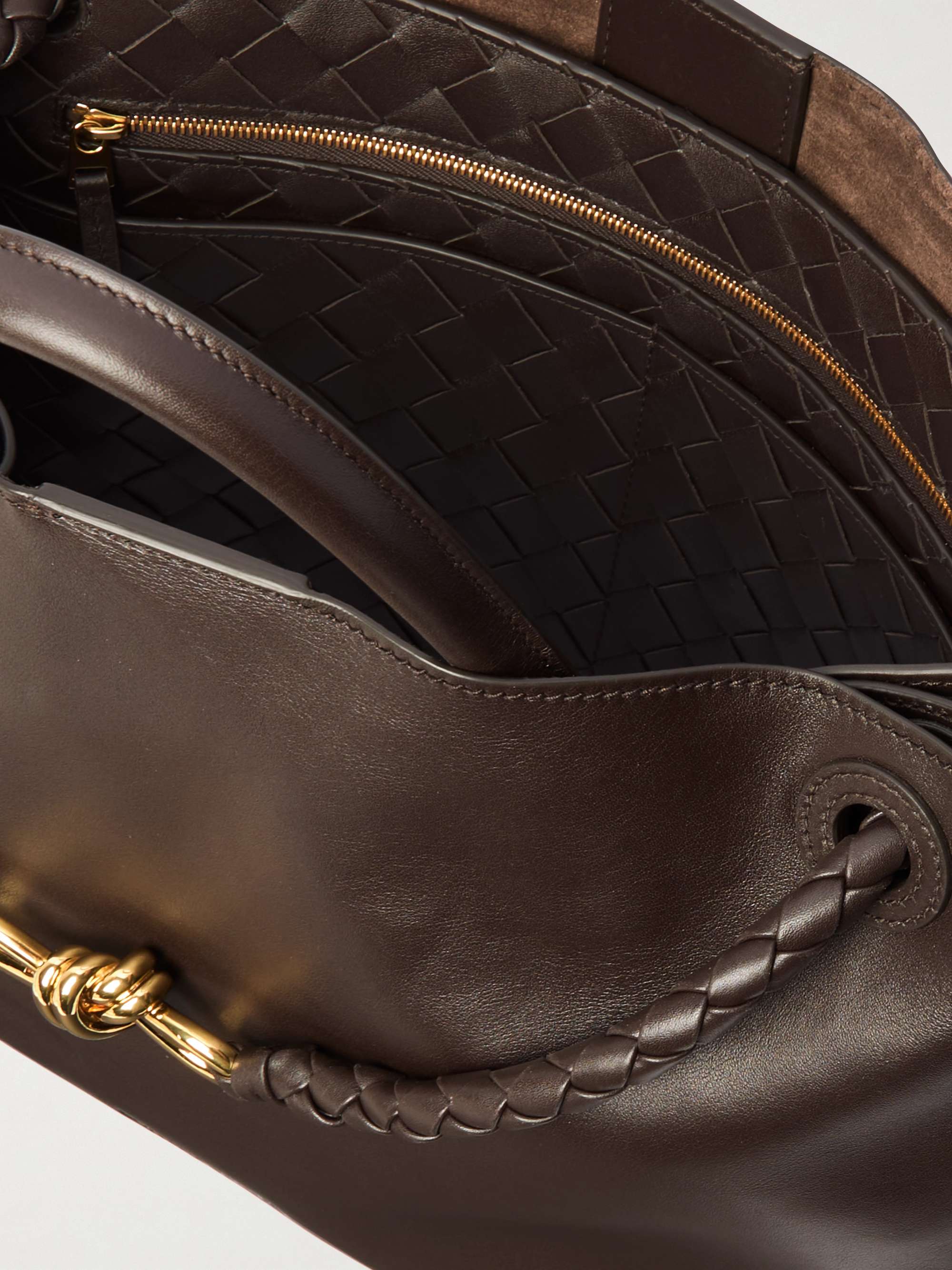 BOTTEGA VENETA Andiamo medium leather tote | NET-A-PORTER