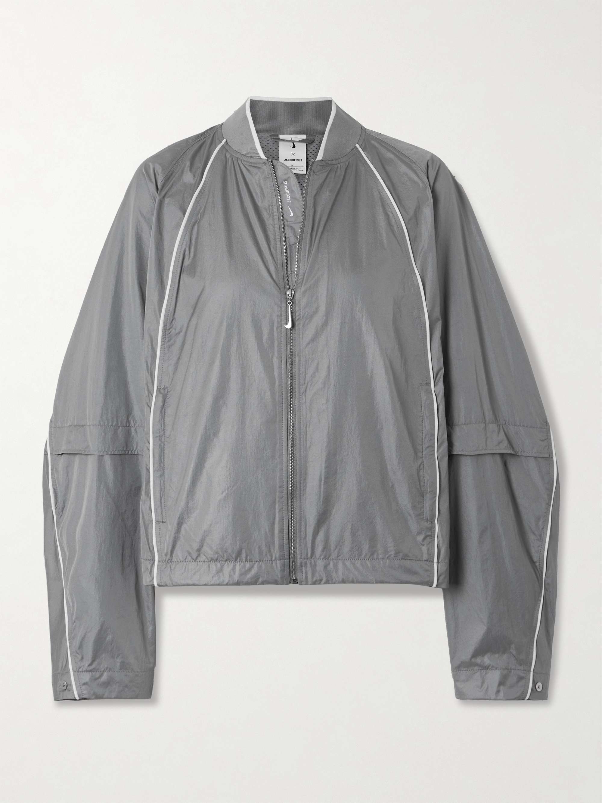 NIKE + Jacquemus piped shell track jacket | NET-A-PORTER
