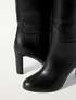 CHRISTIAN LOUBOUTIN Loo Botta 85 leather knee boots | NET-A-PORTER