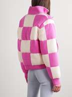 GUEST IN RESIDENCE Checked padded quilted wool and cashmere-blend ...