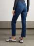 MOTHER The Mid-Rise Rider Flood mid-rise skinny jeans | NET-A-PORTER
