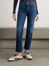 MOTHER The Mid-Rise Rider Flood mid-rise skinny jeans | NET-A-PORTER