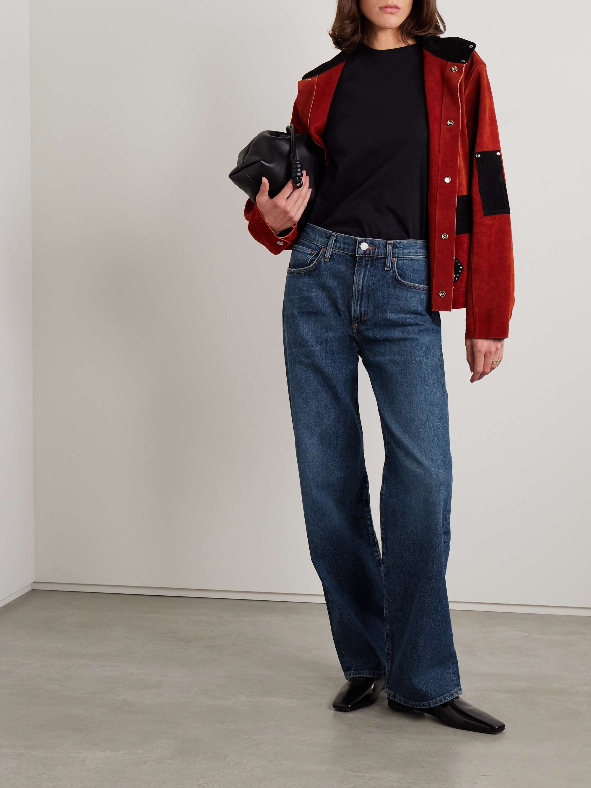 AGOLDE Harper mid-rise wide-leg jeans | NET-A-PORTER