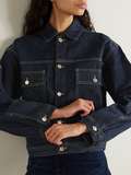 FRAME The Boxy Classic denim jacket | NET-A-PORTER