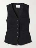 CITIZENS OF HUMANITY Jasmin cotton-twill vest | NET-A-PORTER