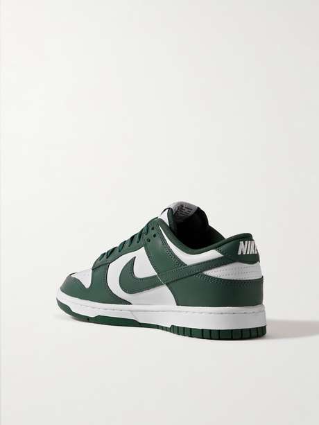 NIKE Dunk Low leather sneakers | NET-A-PORTER
