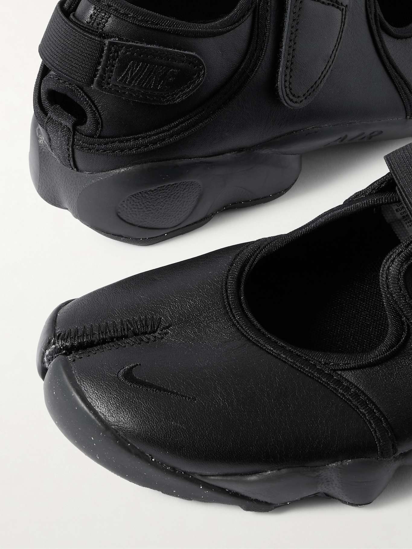 NIKE Air Rift split-toe leather sneakers | NET-A-PORTER