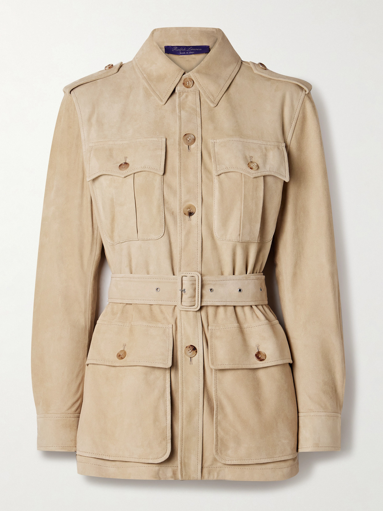 Polo Ralph Lauren Multi-pocket Belted Paratrooper Jacket In Icon Tan | ModeSens
