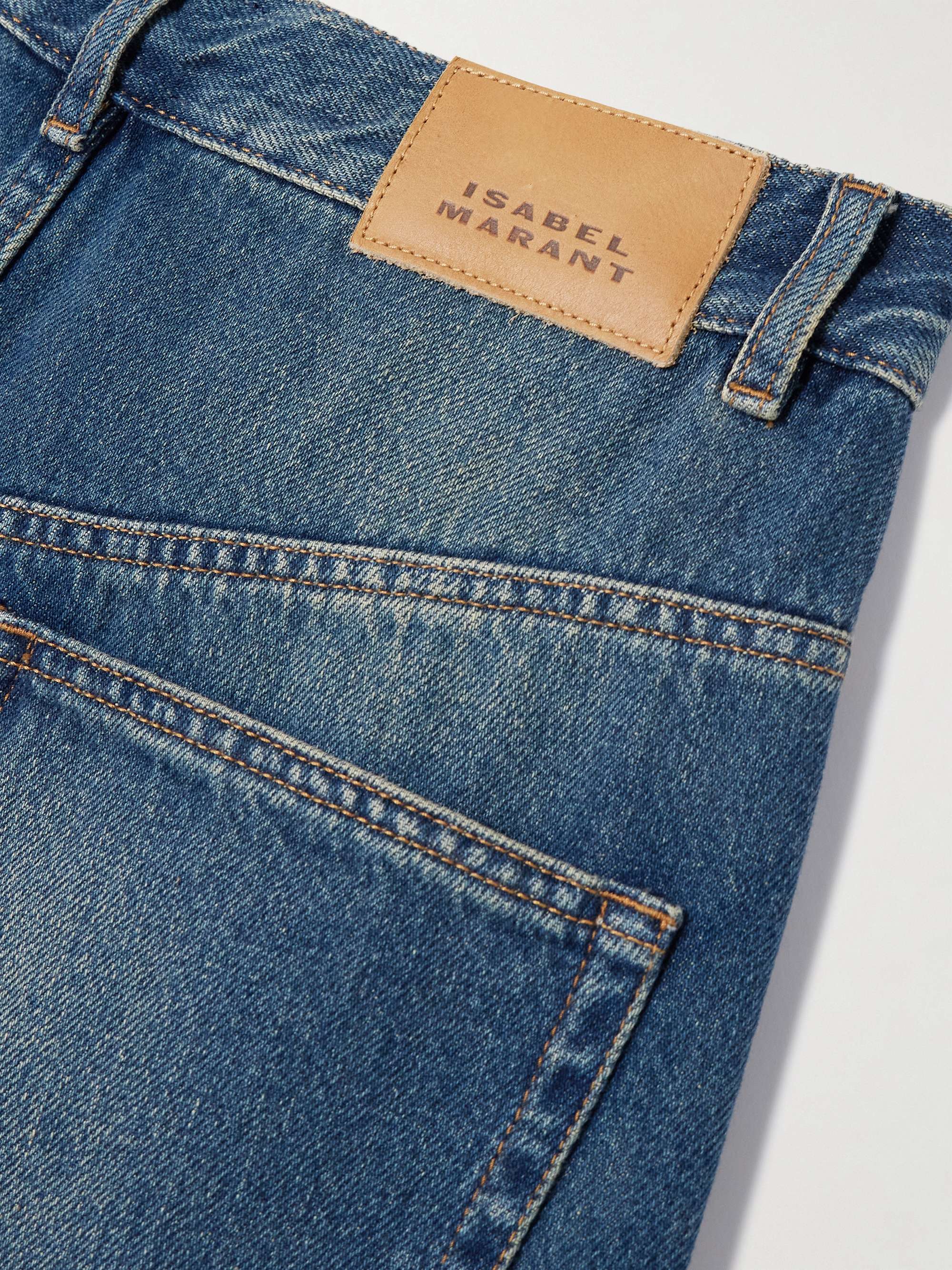 ISABEL MARANT Joanny mid-rise wide-leg jeans | NET-A-PORTER ISABEL MARANT Joanny mid-rise wide-leg jeans | NET-A-PORTER