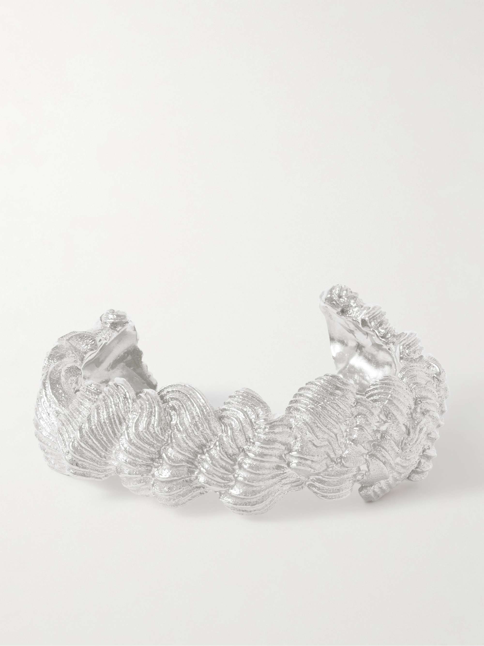 COMPLETEDWORKS Silver-plated cuff | NET-A-PORTER