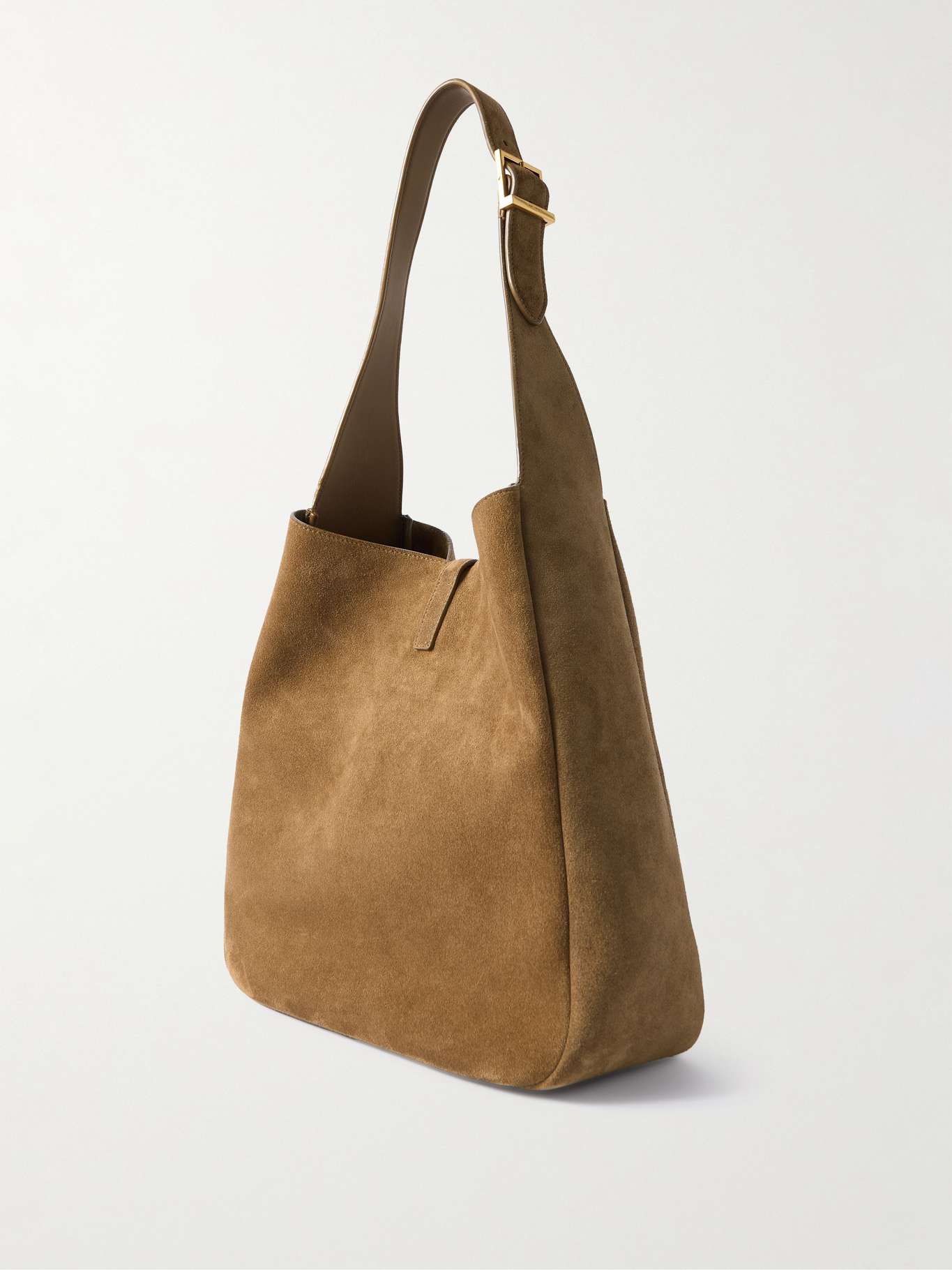 SAINT LAURENT Le 5 à 7 Supple large suede shoulder bag | NET-A-PORTER
