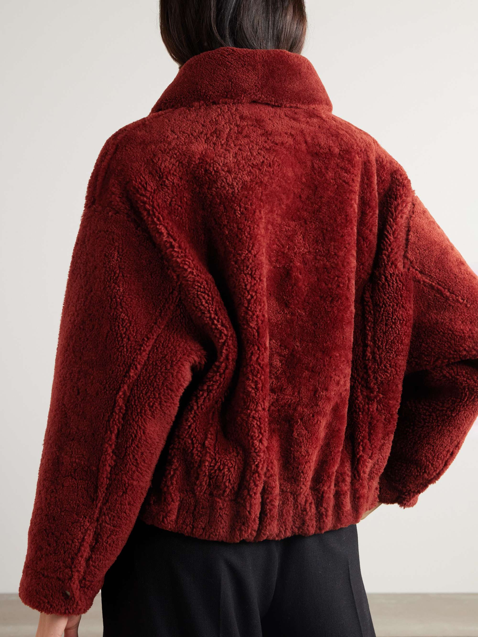 BRUNELLO CUCINELLI Shearling jacket | NET-A-PORTER
