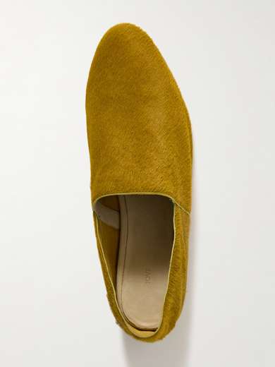 TOVE Pascale calf hair slippers | NET-A-PORTER