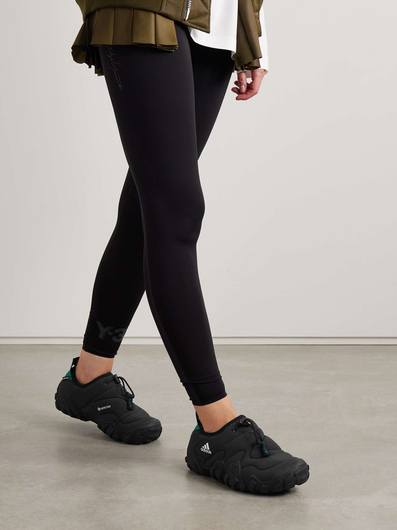 ADIDAS ORIGINALS Radlander Moc rubber-trimmed GORE-TEX®-ripstop slip-on ...