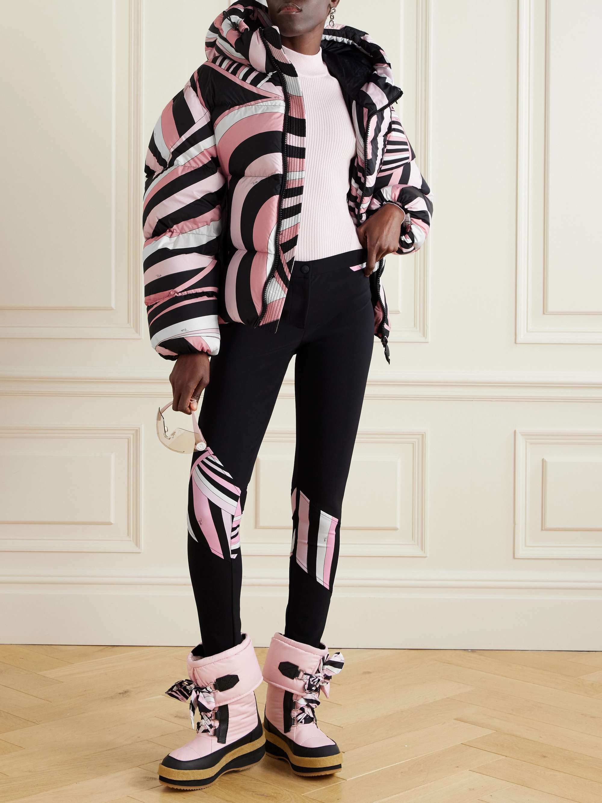 PUCCI Printed quilted shell hooded down jacket | NET-A-PORTER PUCCI Printed quilted shell hooded down jacket | NET-A-PORTER