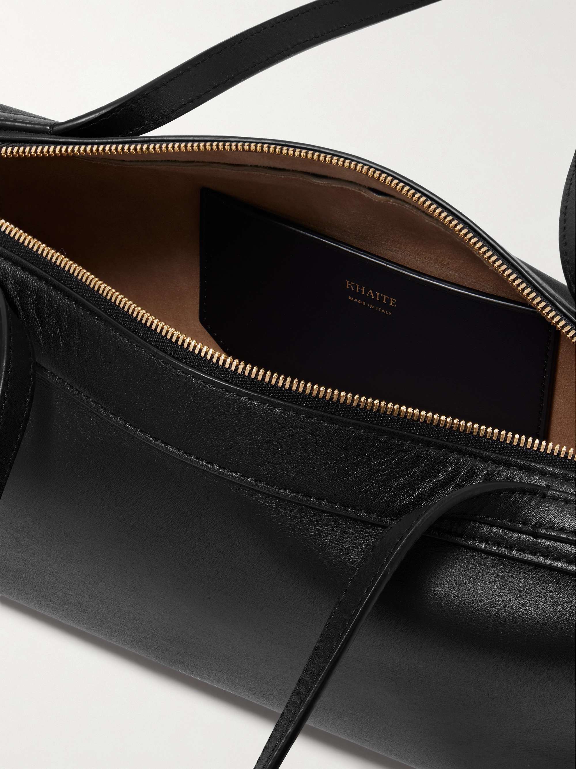 KHAITE Simona leather shoulder bag | NET-A-PORTER