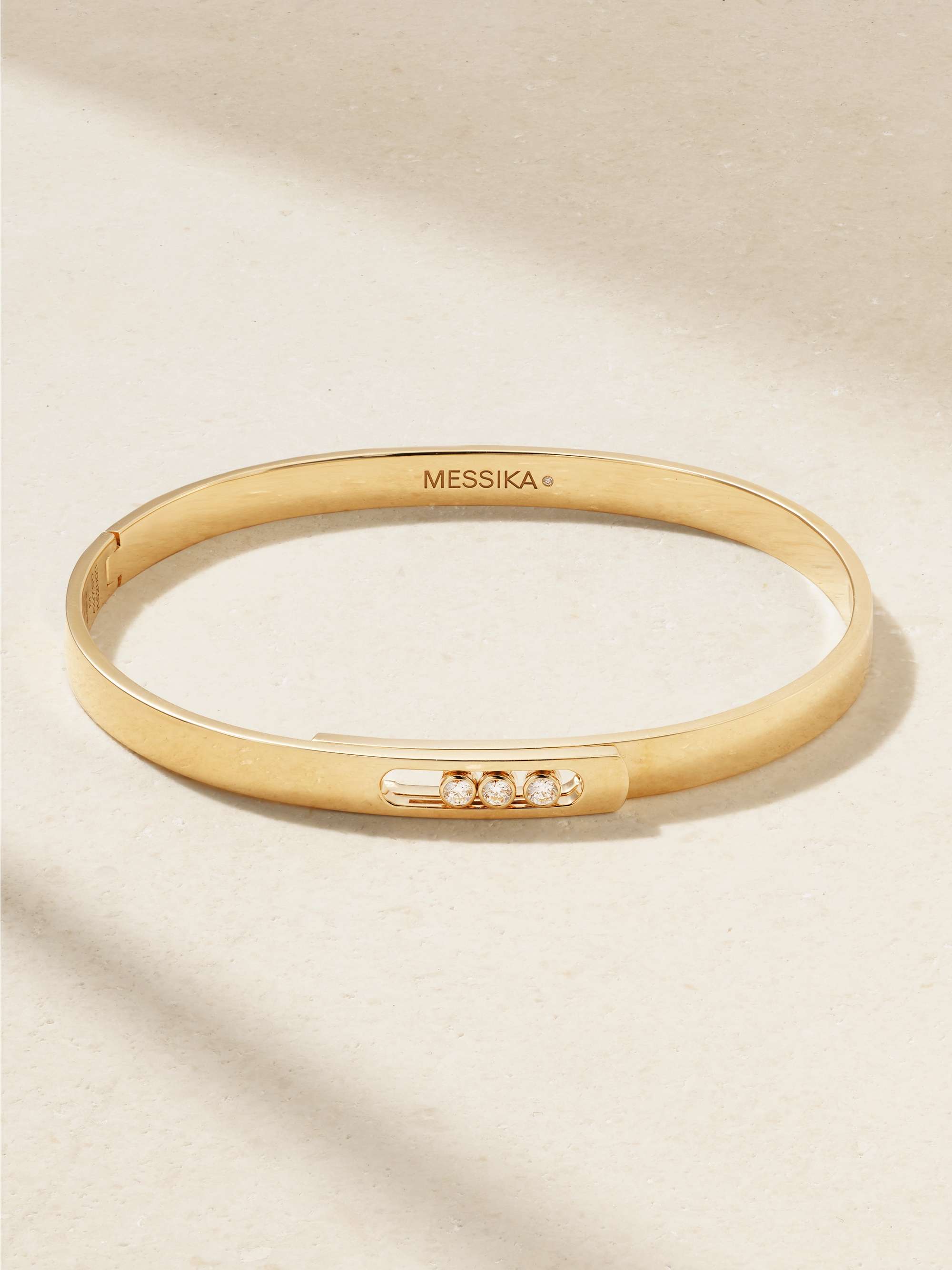 Move Noa Armreif aus 18 Karat Gold mit Diamanten NET A PORTER
