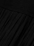 PROENZA SCHOULER Cora one-shoulder stretch-knit and pleated crepon maxi dress | NET-A-PORTER