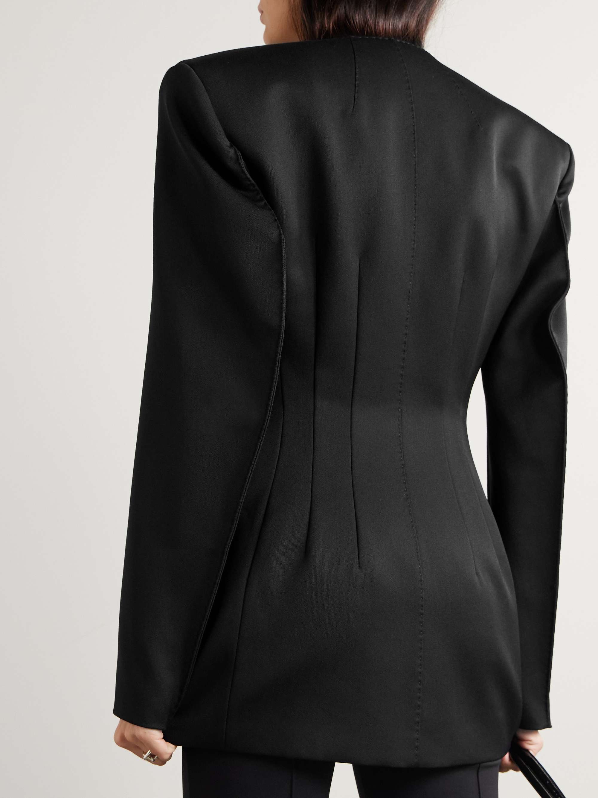 WARDROBE.NYC + RHW double-breasted twill mini dress | NET-A-PORTER