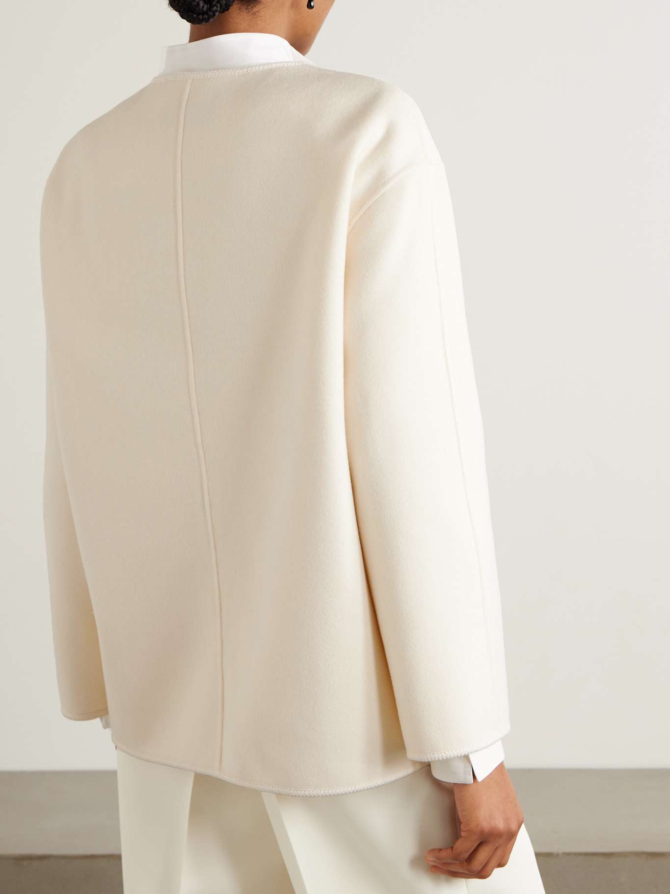 RÓHE Embroidered wool jacket | NET-A-PORTER