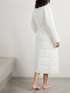 SKIN Sierra quilted padded cotton robe | NET-A-PORTER