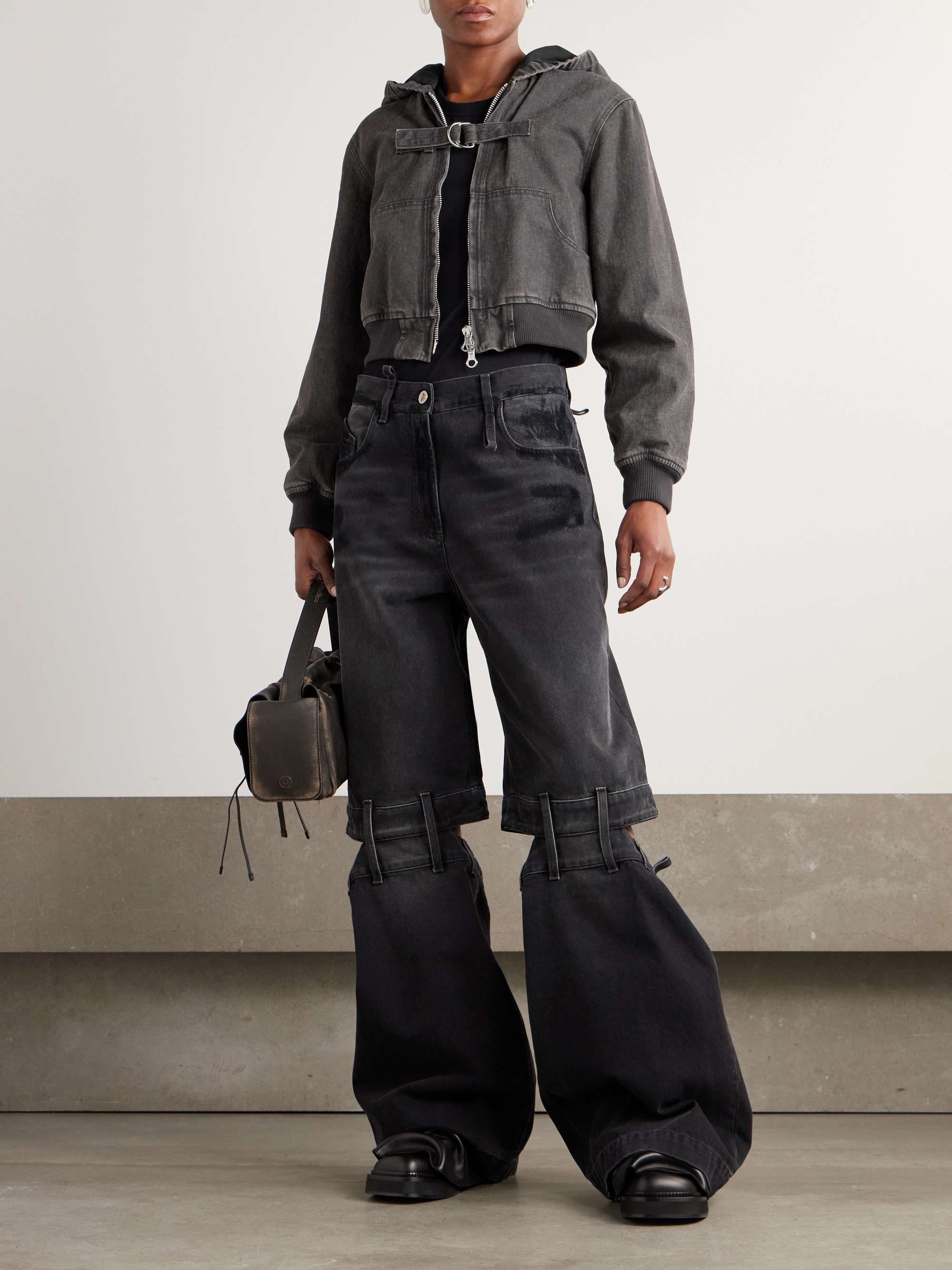 OUR LEGACY Cropped hooded denim jacket | NET-A-PORTER OUR LEGACY Cropped hooded denim jacket | NET-A-PORTER