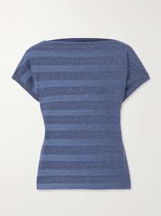 OUR LEGACY Sailor striped cotton-blend jersey T-shirt | NET-A-PORTER