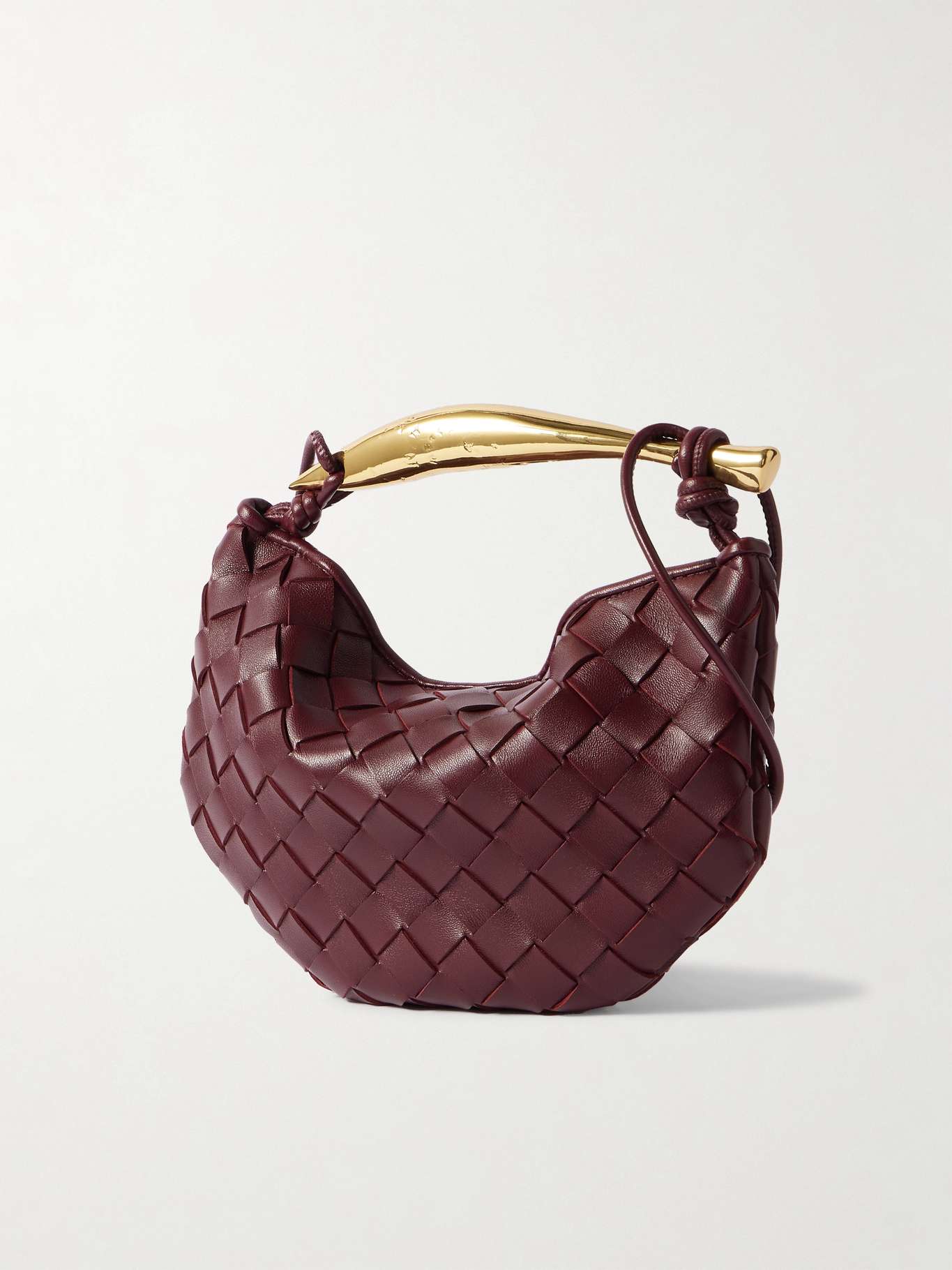 BOTTEGA VENETA Sardine Baby intrecciato leather shoulder bag | NET-A-PORTER