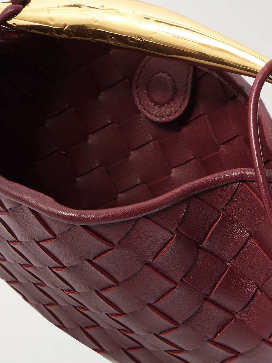 BOTTEGA VENETA Sardine Baby intrecciato leather shoulder bag | NET-A-PORTER