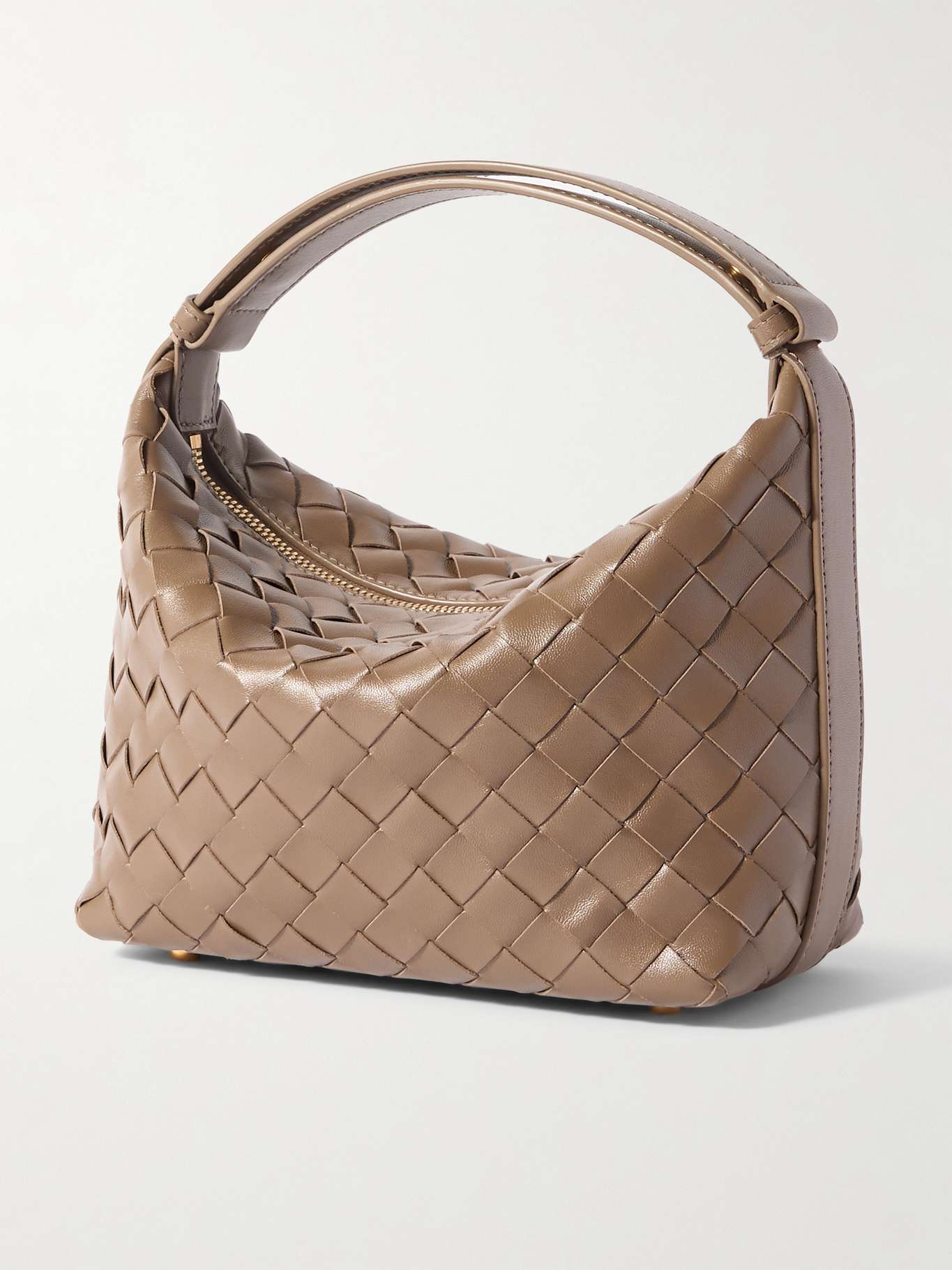 BOTTEGA VENETA Mini Wallace intrecciato leather shoulder bag | NET-A-PORTER
