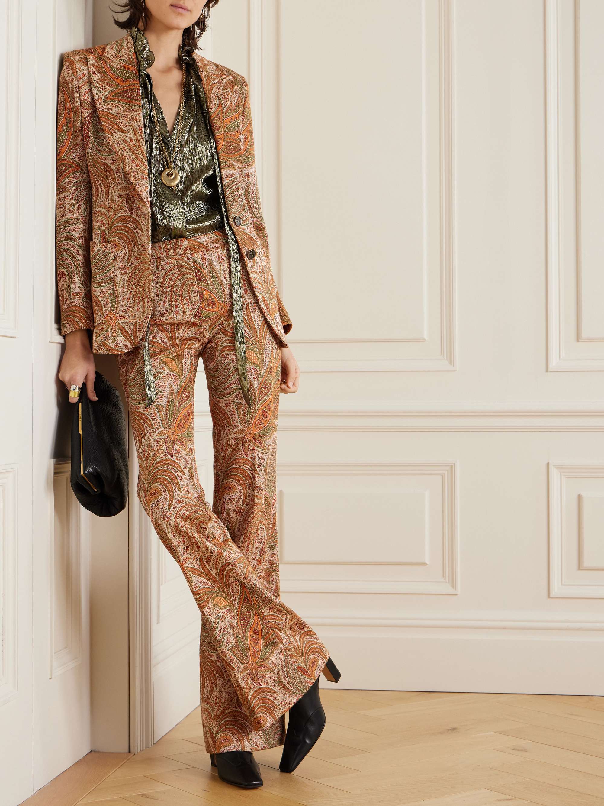ETRO Jacquard-knit blazer | NET-A-PORTER ETRO Jacquard-knit blazer | NET-A-PORTER
