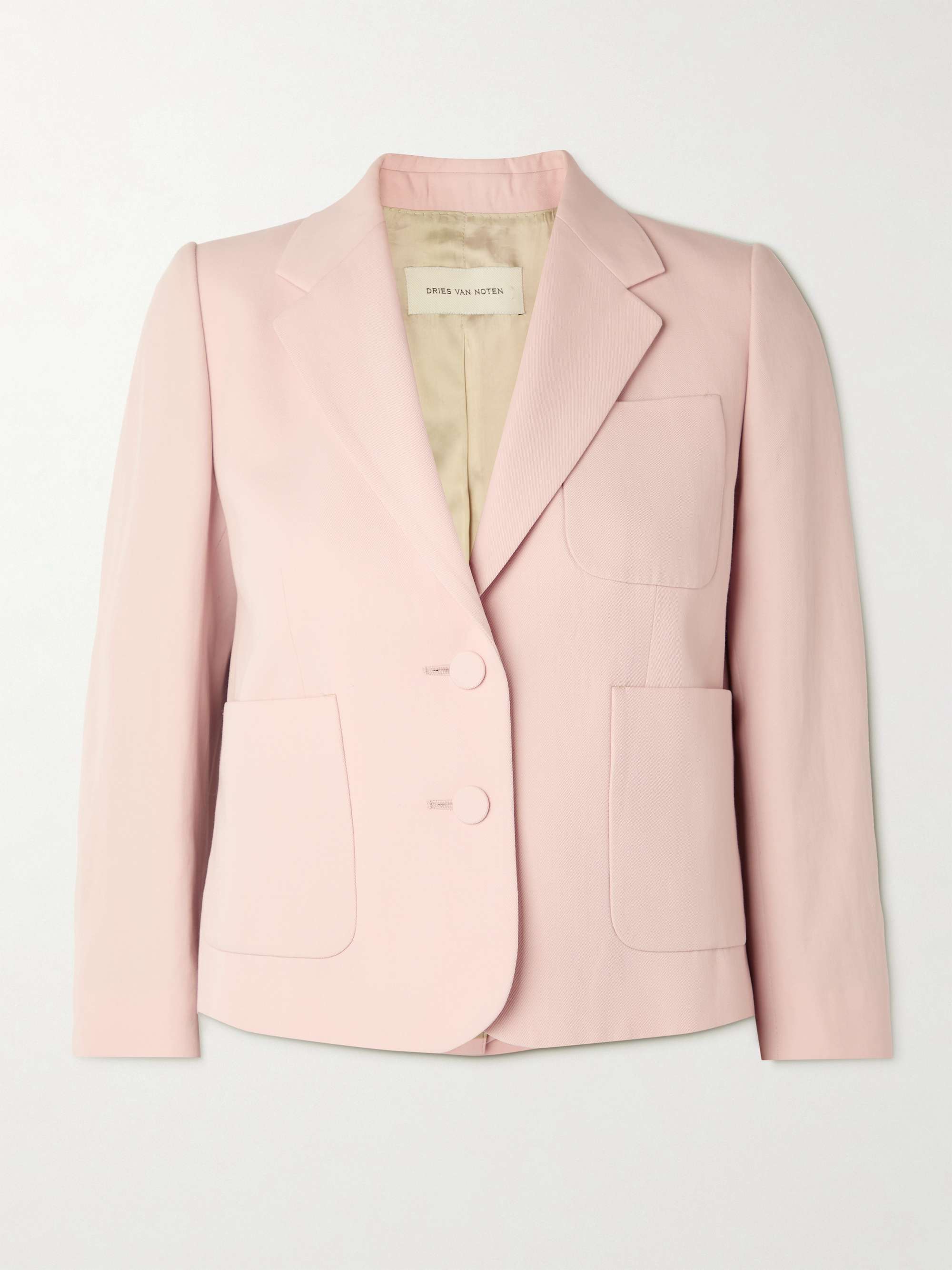 DRIES VAN NOTEN Wool-blend twill blazer | NET-A-PORTER DRIES VAN NOTEN Wool-blend twill blazer | NET-A-PORTER