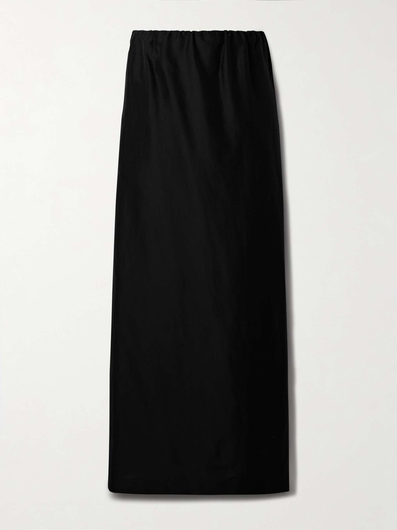 THE ROW Saul cotton and silk-blend maxi skirt | NET-A-PORTER