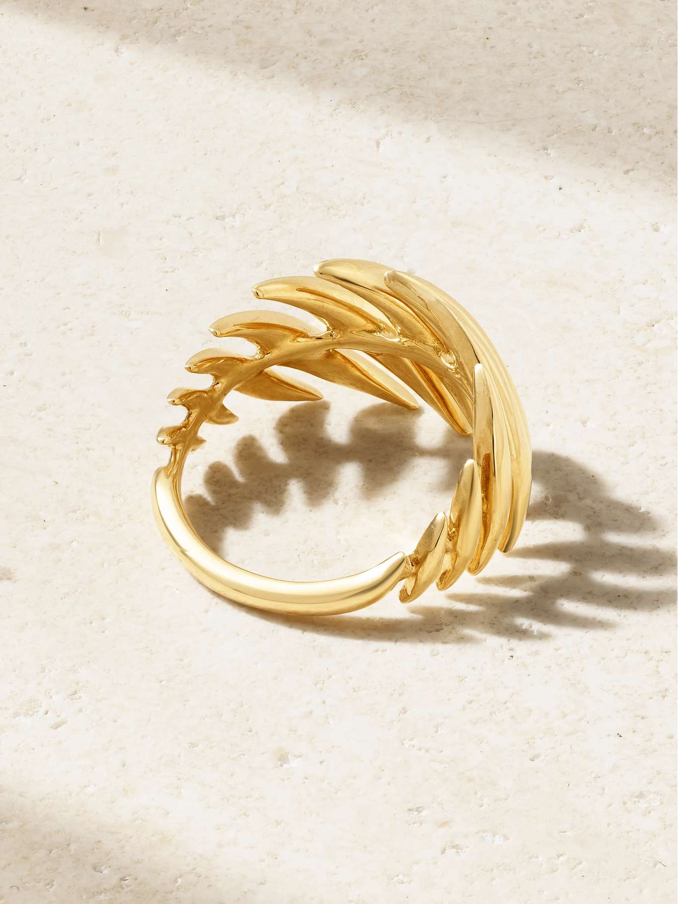 FERNANDO JORGE Flame small 18-karat gold ring | NET-A-PORTER