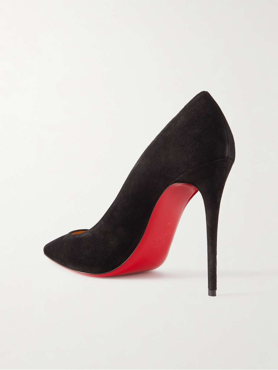 CHRISTIAN LOUBOUTIN Kate 100 suede pumps | NET-A-PORTER
