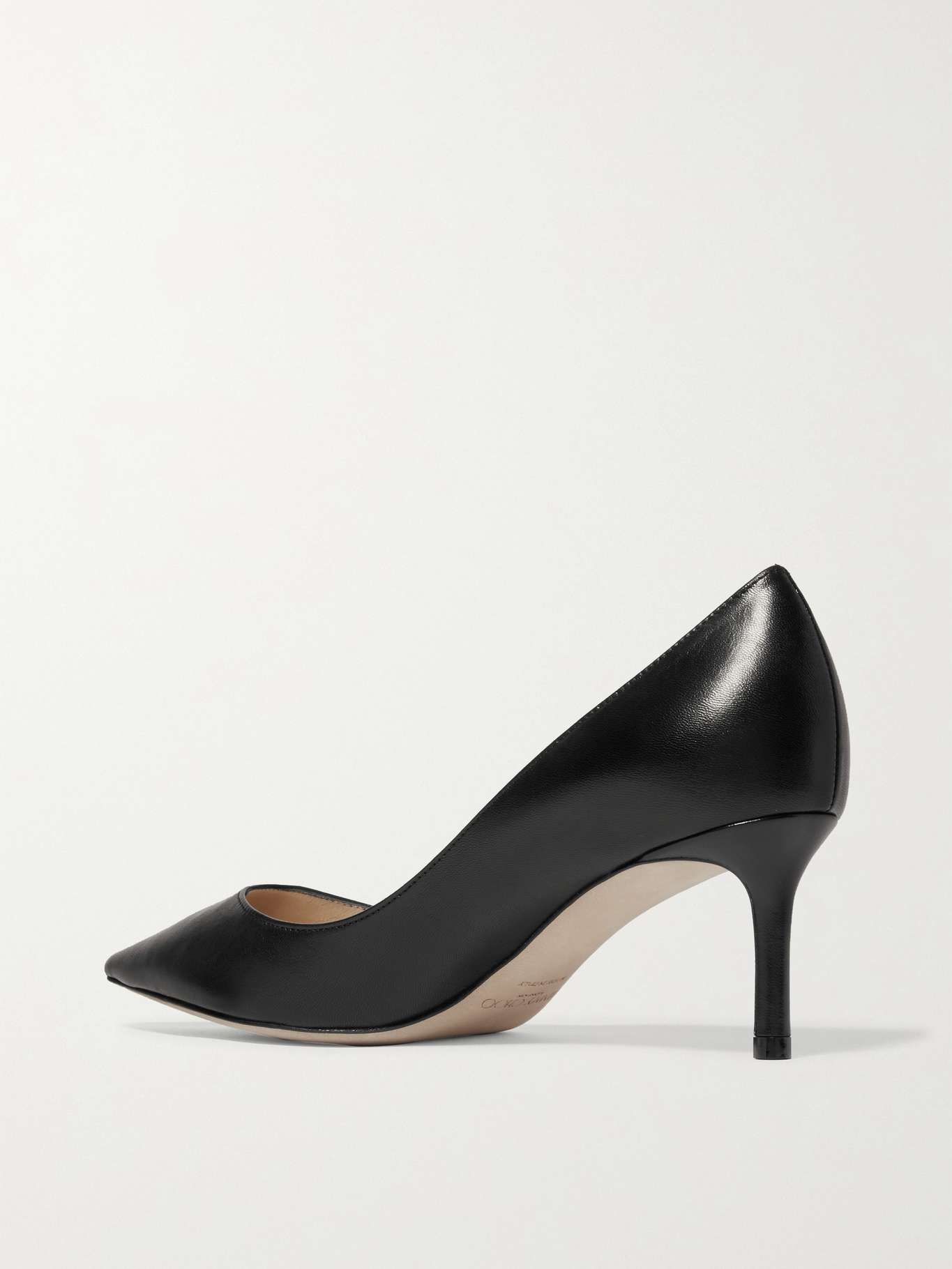 JIMMY CHOO Romy 60 leather pumps | NET-A-PORTER